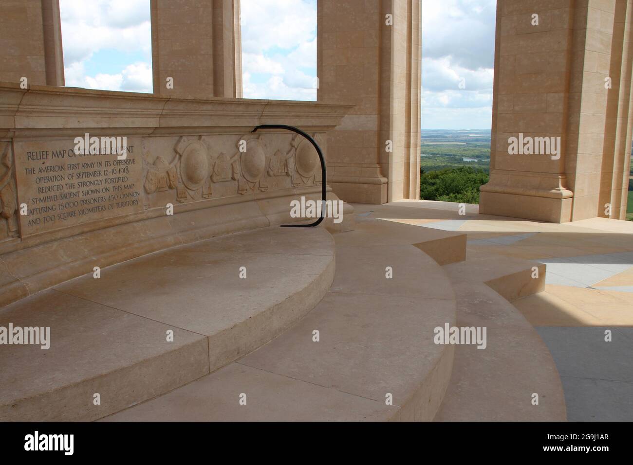 us war memorial at the butte de montsec in lorraine (france Stock Photo ...
