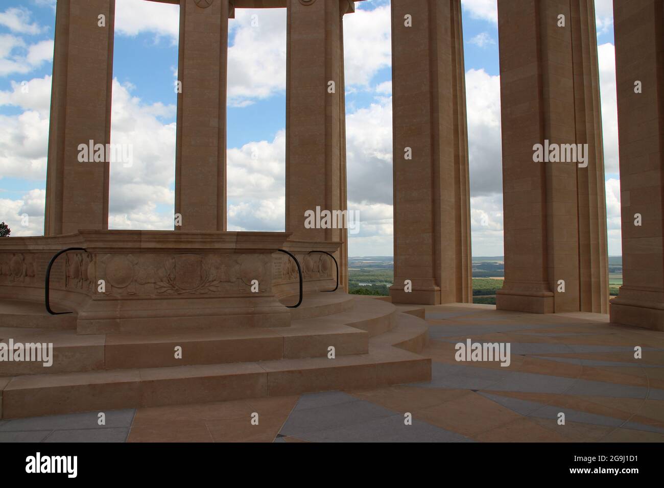 us war memorial at the butte de montsec in lorraine (france Stock Photo ...