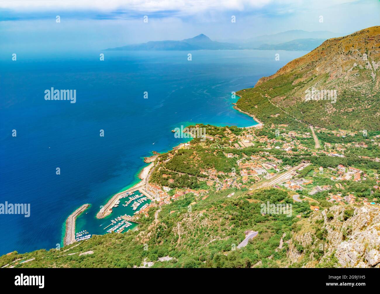 Maratea (Basilicata, Italy) - The colorful sea village in southern ...