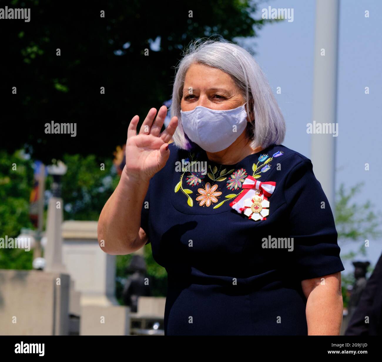 Mary simon governor hi-res stock photography and images - Alamy