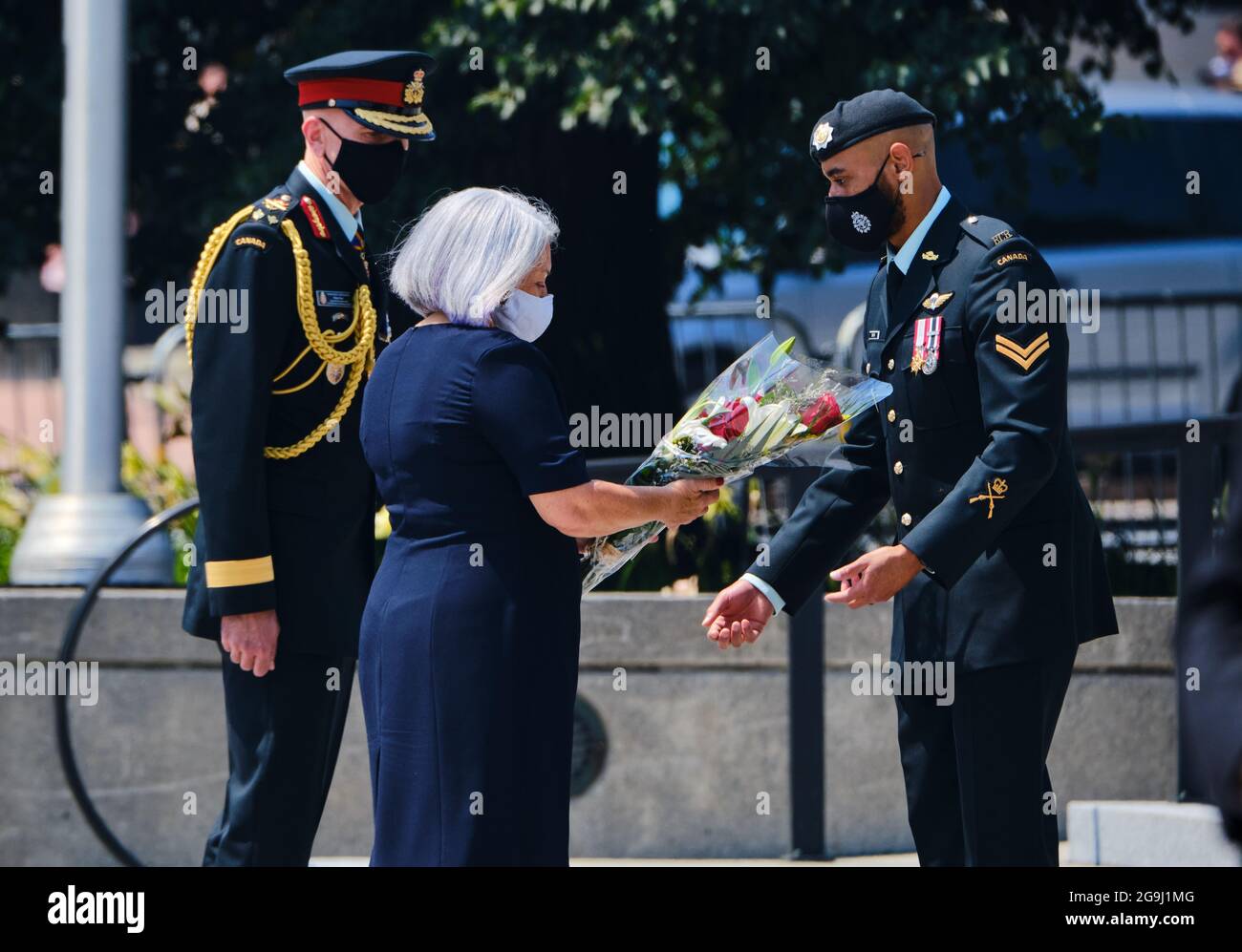 Ottawa, Canada. July 26th, 2021. New appointed Canadian Governor ...