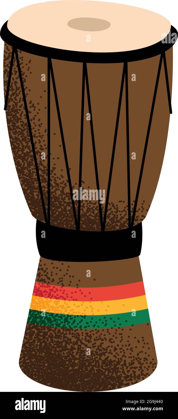 african drum bongo ethnicity icon Stock Vector Image & Art - Alamy