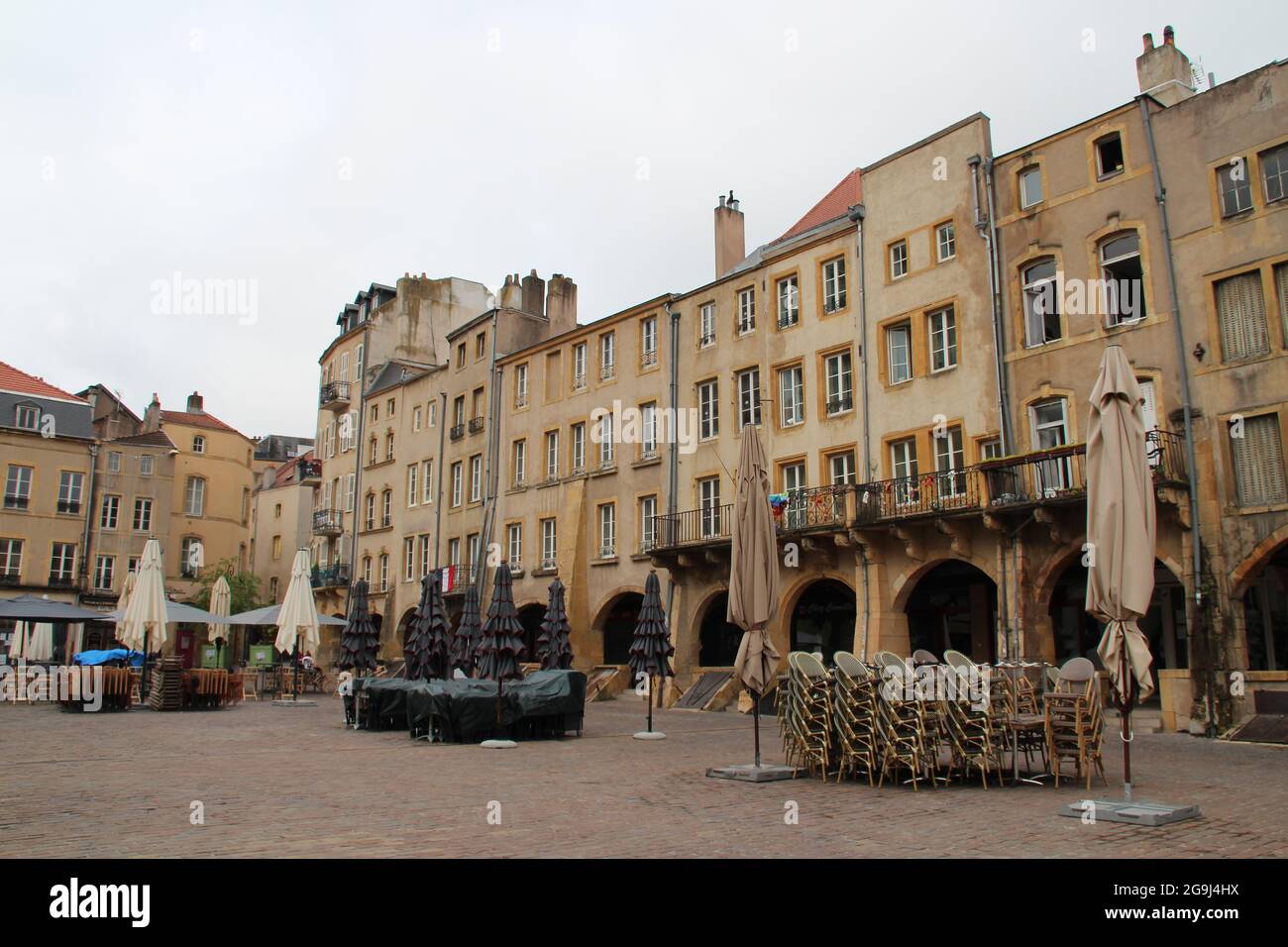 saint-louis square in metz in lorraine (france Stock Photo - Alamy