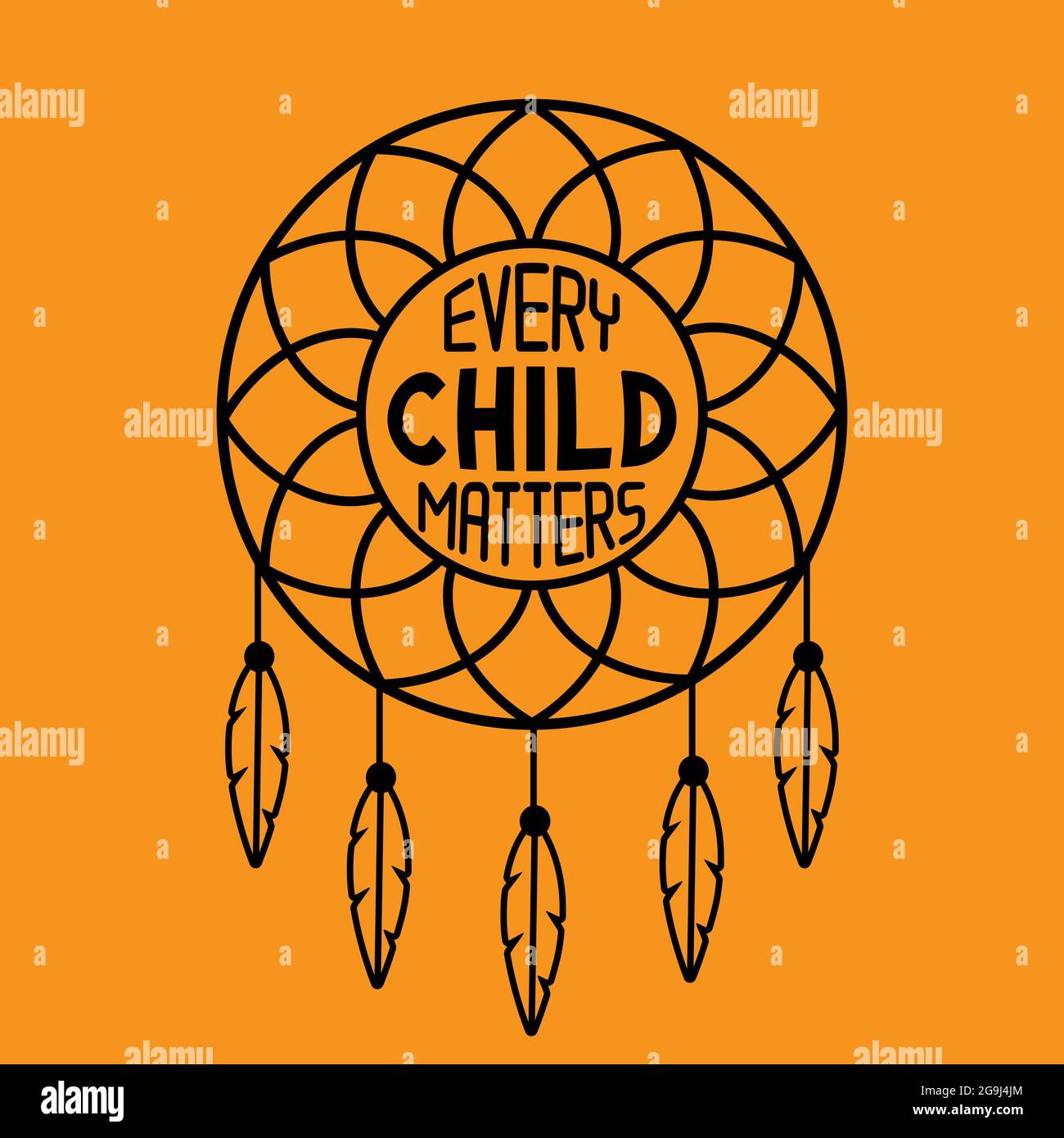 Every Child Matters Vector Illustration Stock Vector Image & Art - Alamy
