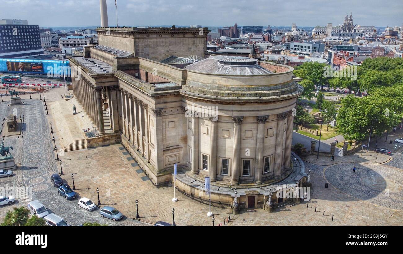 Drone photography of merseyside Stock Photo - Alamy