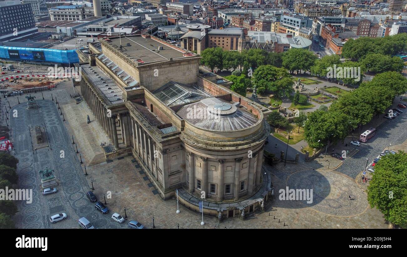 Drone photography of merseyside Stock Photo - Alamy