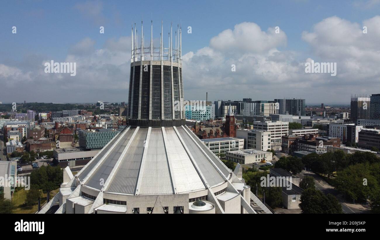 Drone photography of merseyside Stock Photo - Alamy