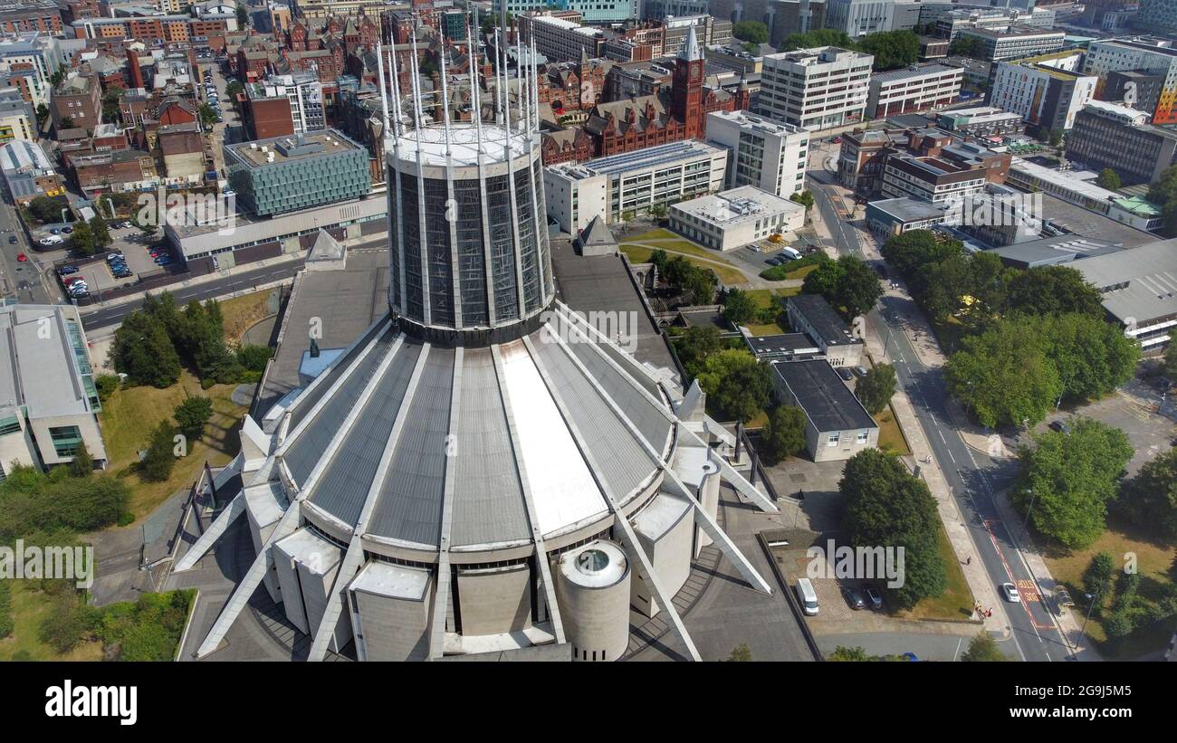 Drone photography of merseyside Stock Photo - Alamy