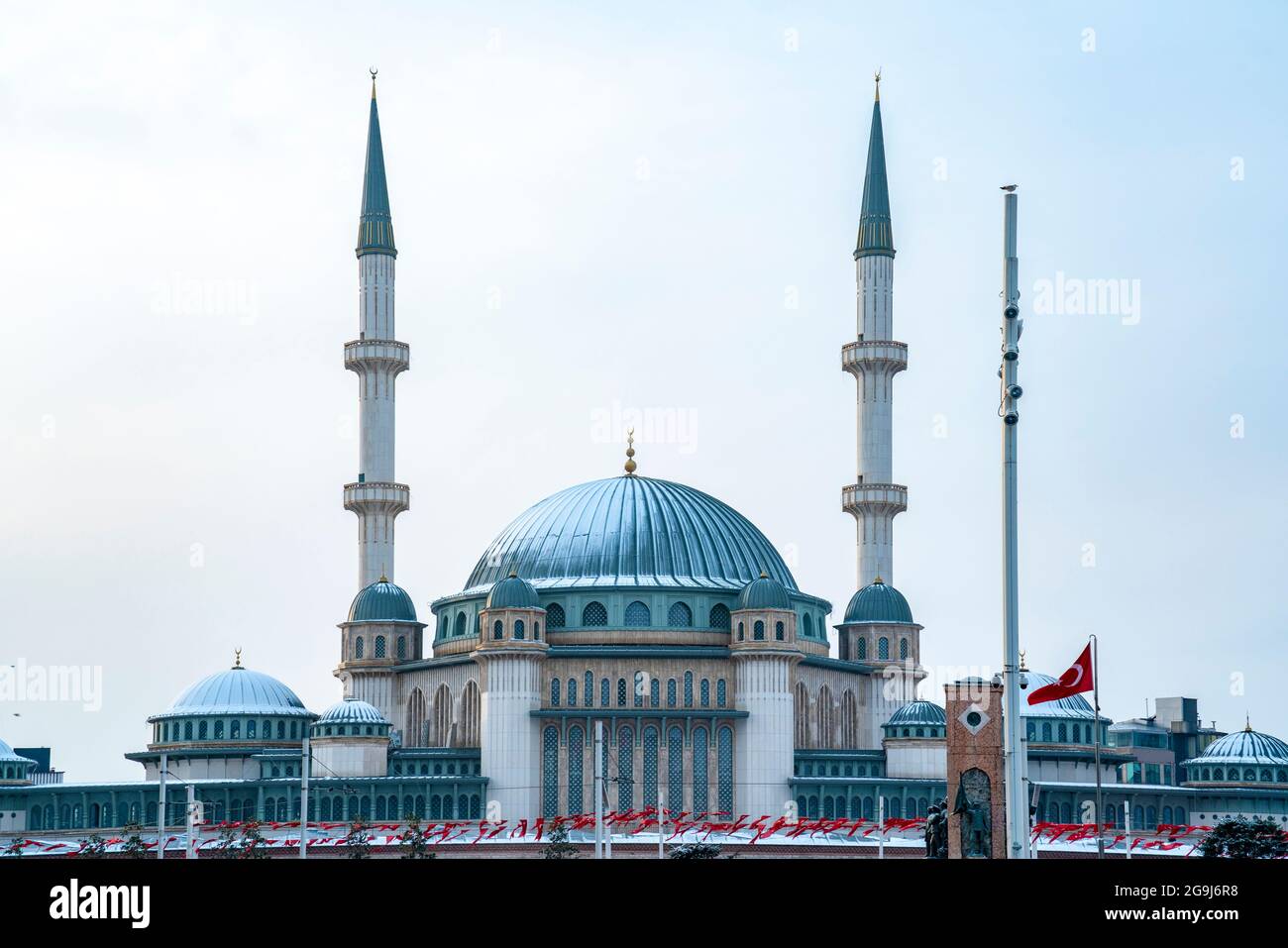 Turkey, Istanbul, Exterior of Taksim Mosque Stock Photo - Alamy