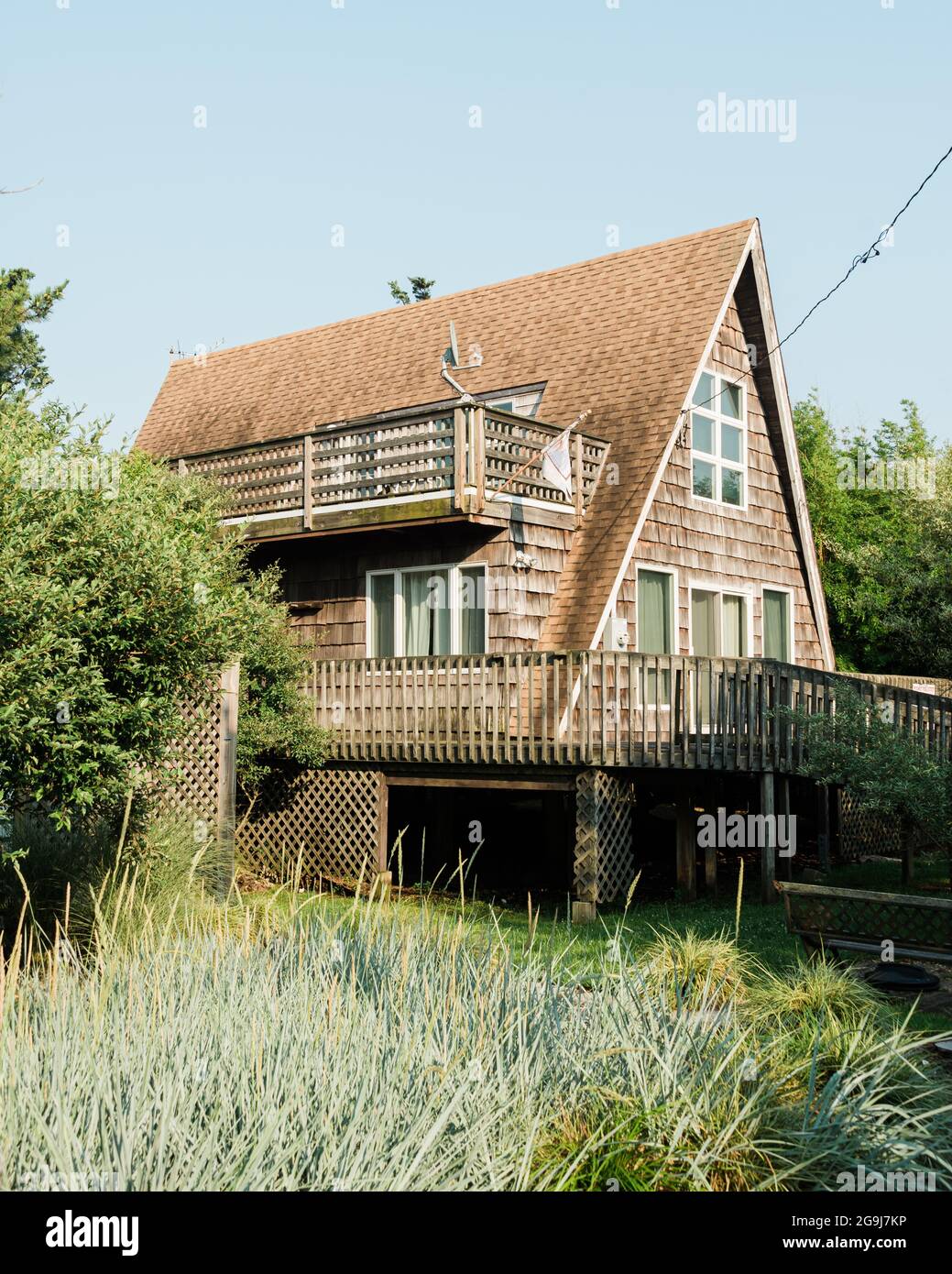 Beach house fire island long hi-res stock photography and images - Alamy