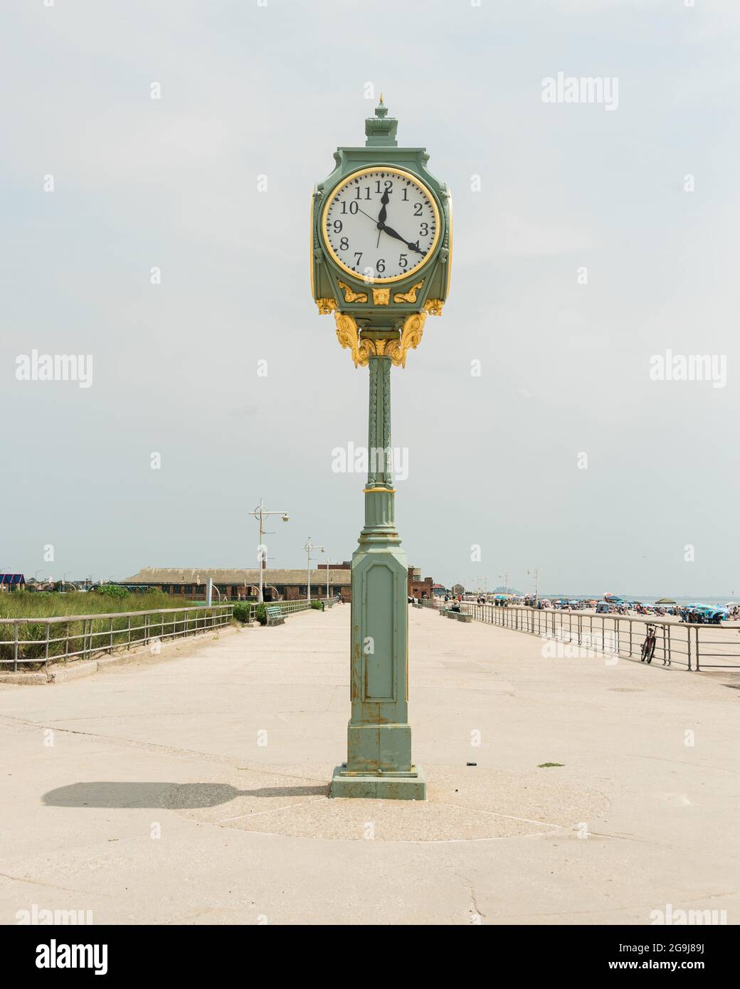 Wise Clock (Riis Park Memorial Clock), at Jacob Riis Park, in the ...