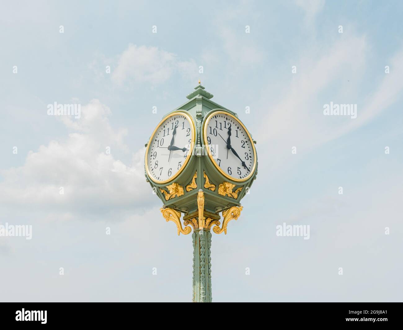 Wise Clock (Riis Park Memorial Clock), at Jacob Riis Park, in the ...