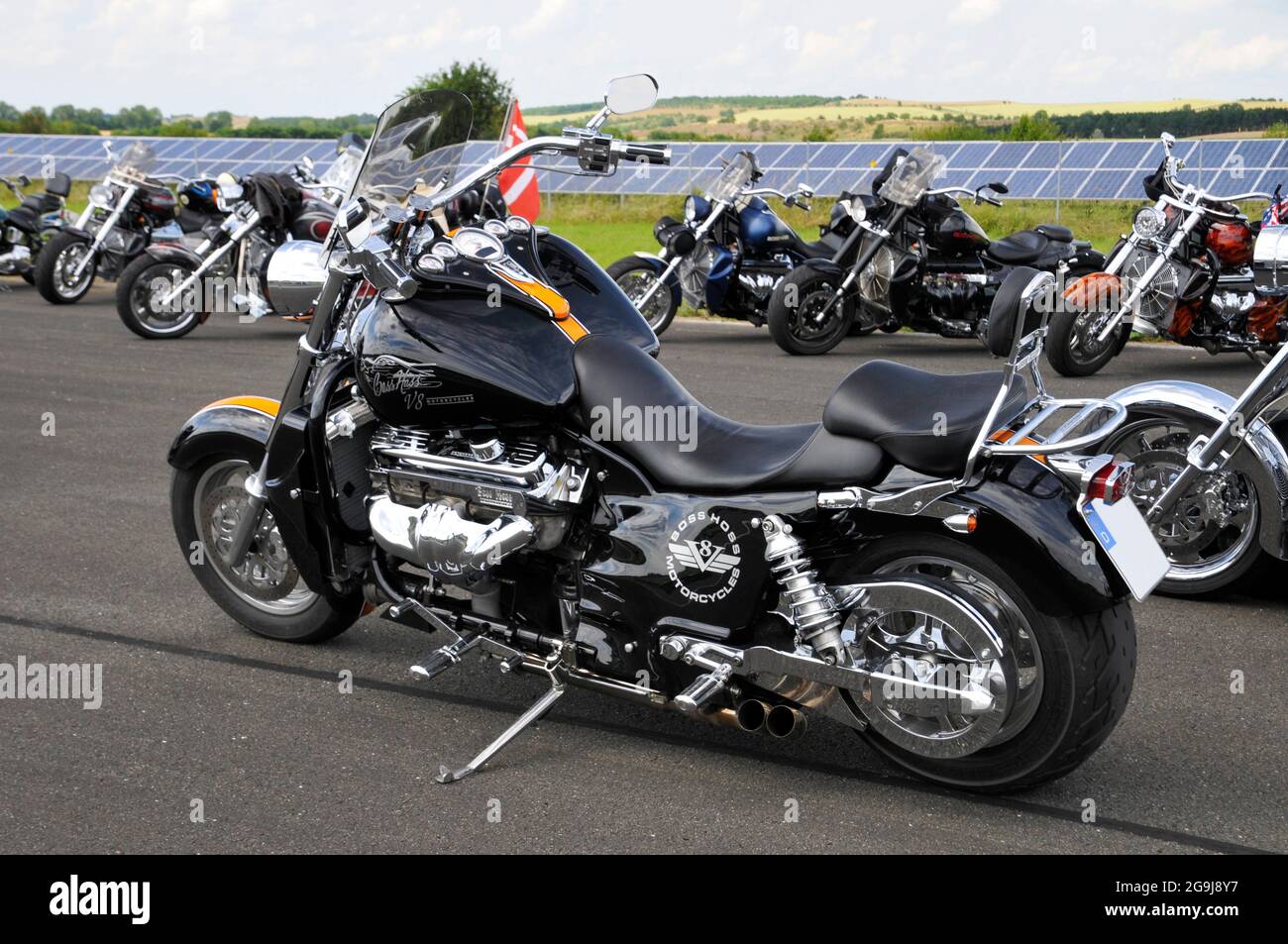 Boss Hoss Motorcycle Stock Photo - Alamy