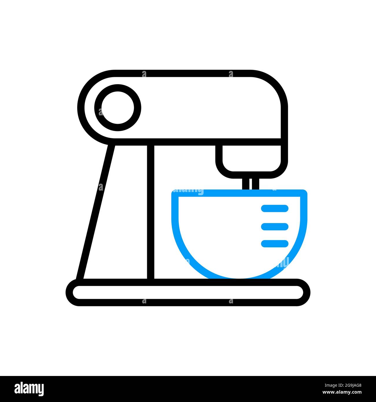 Food processor. Mixing. Pureeing foods. Electric kitchen appliance ...