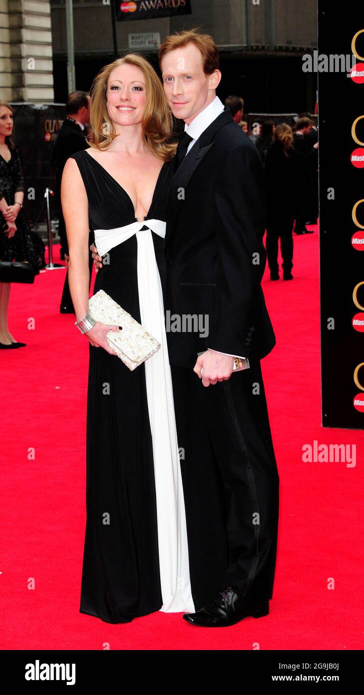 London, UK. Edward Watson at Olivier Awards 2013 at The Royal Opera ...