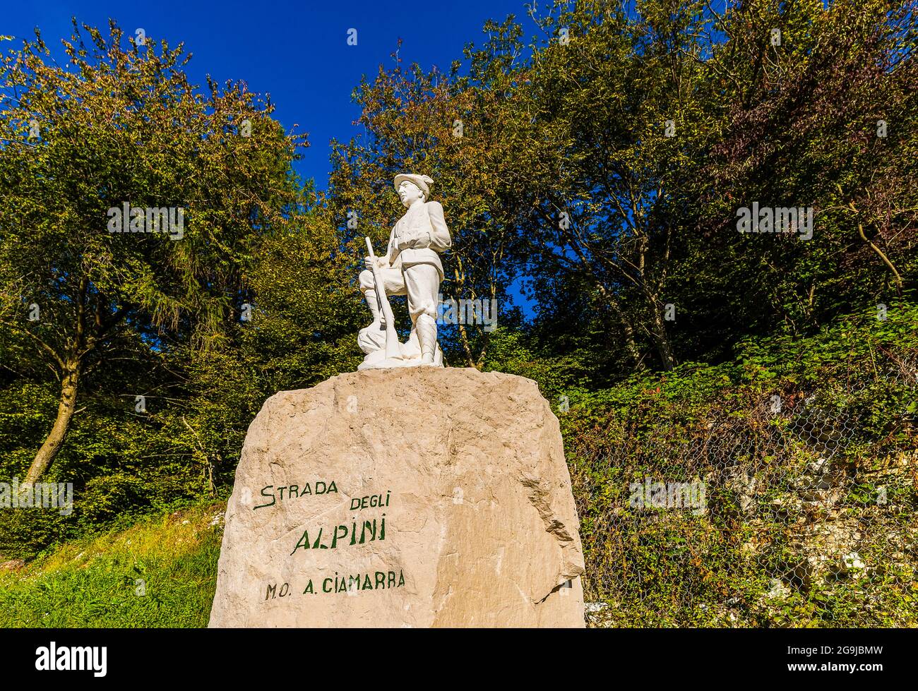 Italy Veneto Monte Grappa - Monte Tomba Stock Photo - Alamy