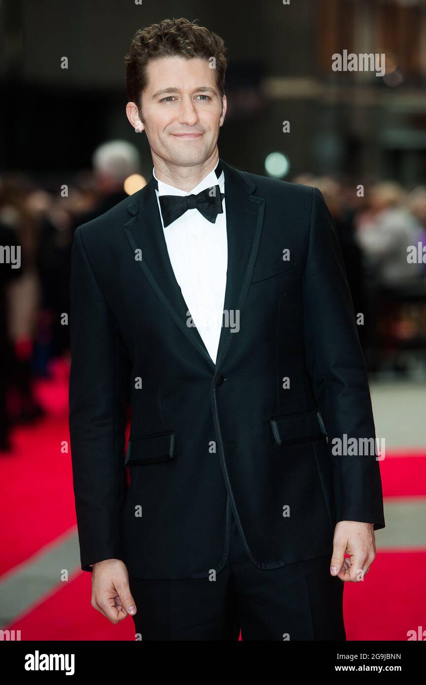 London, UK. Matthew Morrison at the Olivier Awards at The Royal Opera ...