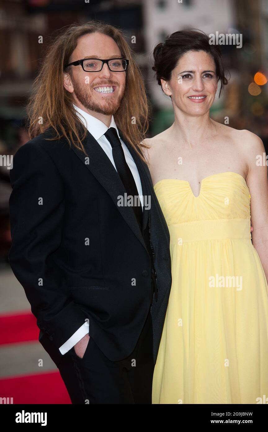London, UK. Tim Minchin and Wife at the Olivier Awards at The Royal ...