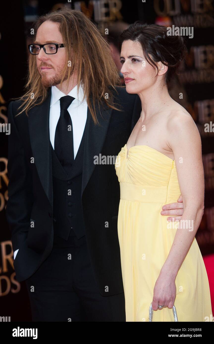 London, UK. Tim Minchin and Wife at the Olivier Awards at The Royal ...