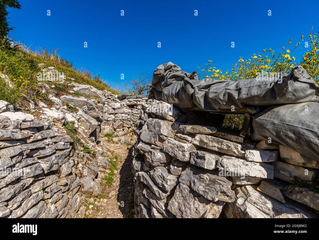 Italy Veneto Monte Grappa - Monte Palon Stock Photo - Alamy