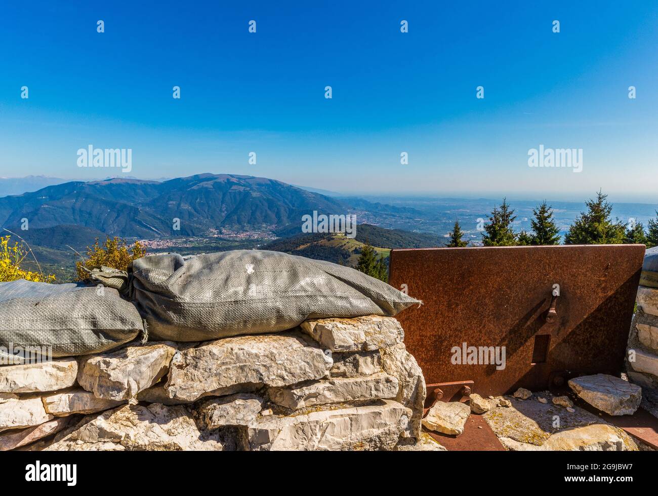 Italy Veneto Monte Grappa - Monte Palon Stock Photo - Alamy