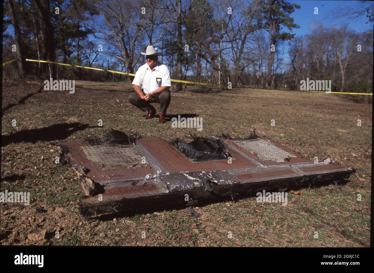 Texas Accidents & Disasters: ©2003 Pieces of the Columbia Space Shuttle ...