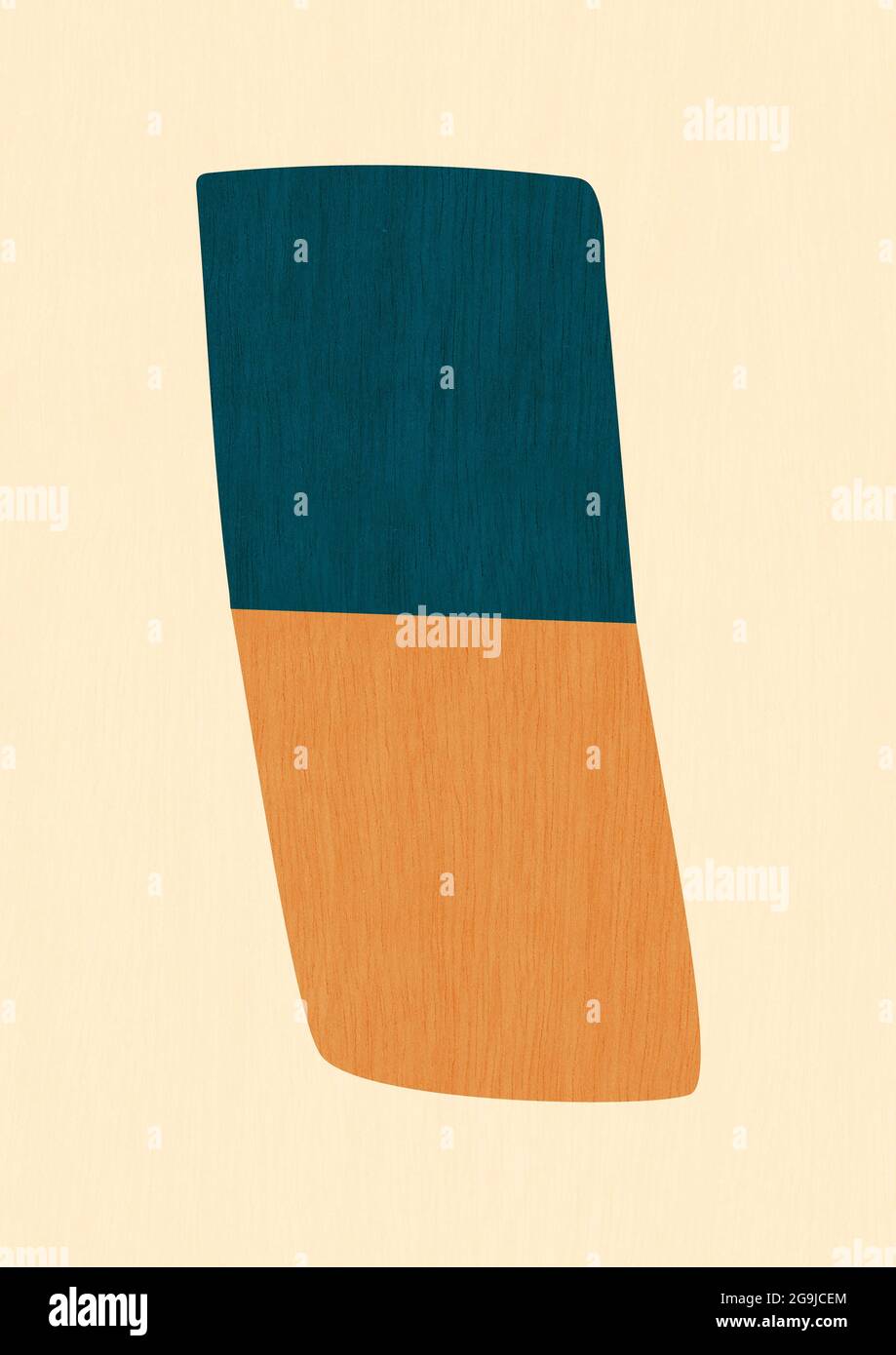 Irregular rectangle shapes with yellow and green color in beige ...