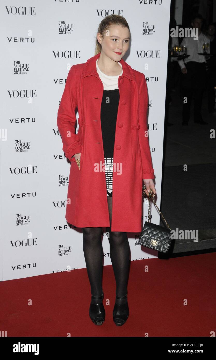 London. 270413. Amber Atherton at the Vogue Festival 2013 opening party held at the Queen ...