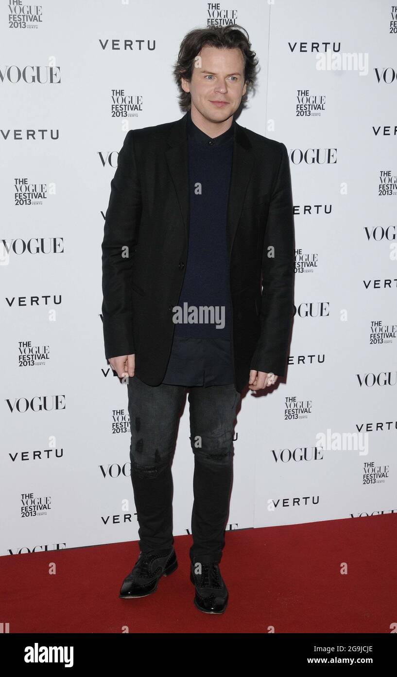 London. 270413. Christopher Kane at the Vogue Festival 2013 opening ...