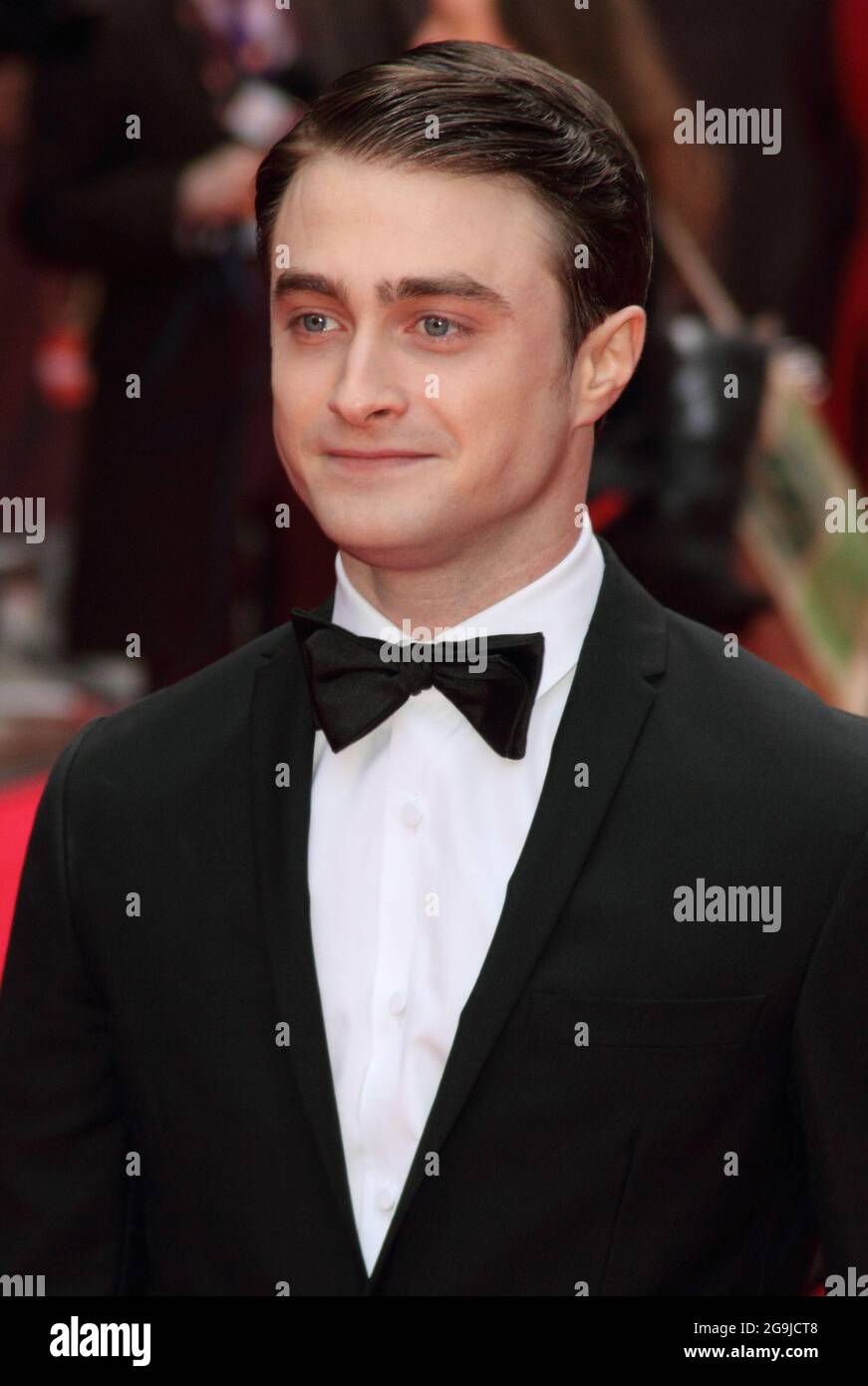 London, UK. Daniel Radcliffe at The Olivier Awards 2013 at the Royal ...