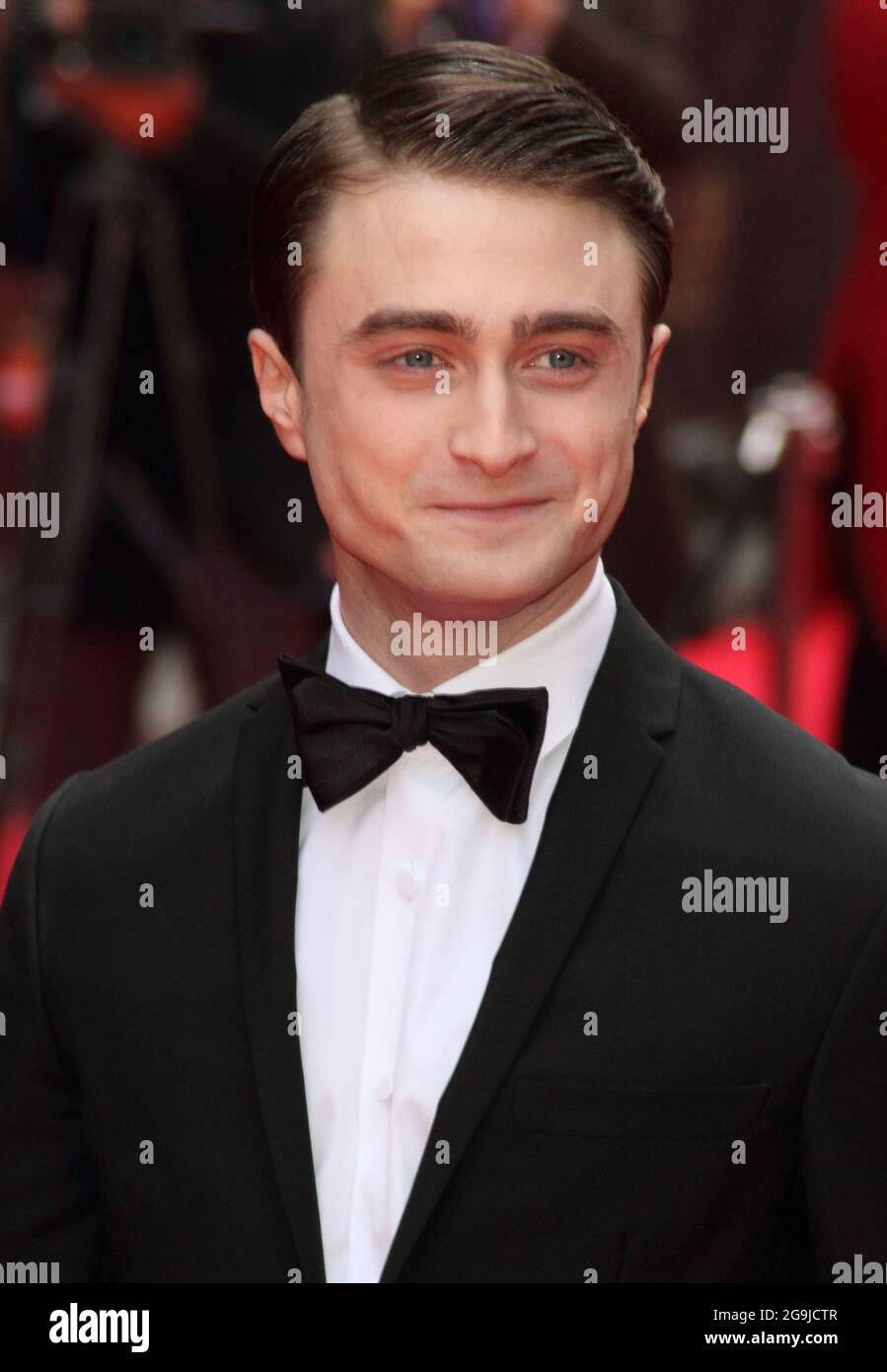 London, UK. Daniel Radcliffe at The Olivier Awards 2013 at the Royal ...