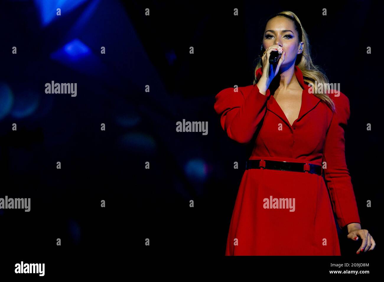 Ipswich, Suffolk. UK. Leona Lewis performing at the Regent Theatre ...