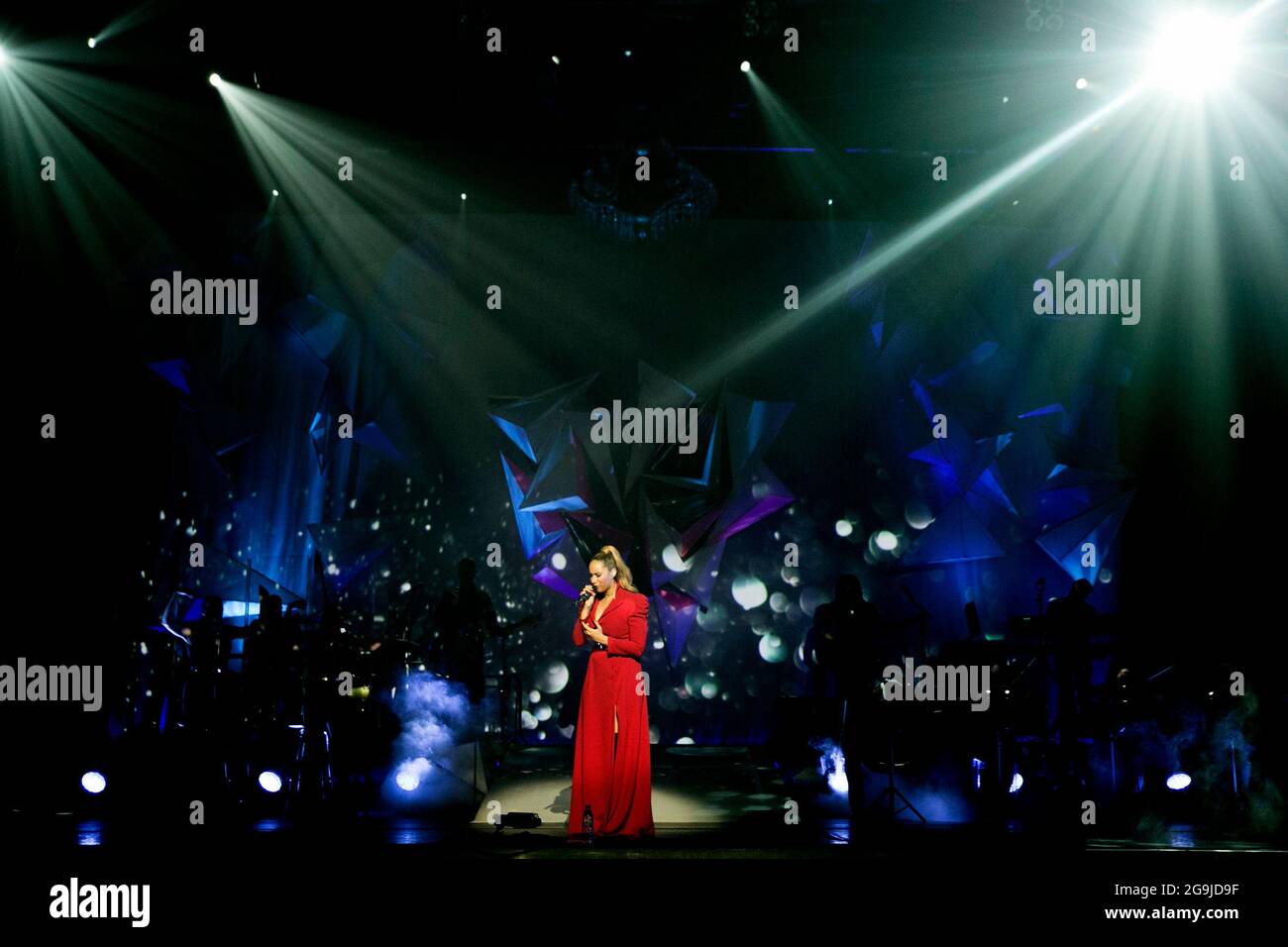 Ipswich, Suffolk. UK. Leona Lewis performing at the Regent Theatre ...