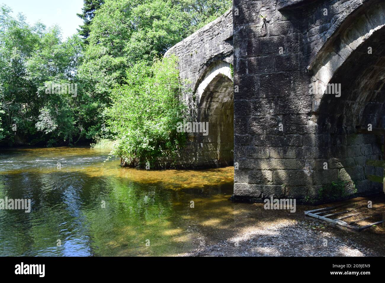 Respryn bridge river fowey hi-res stock photography and images - Alamy