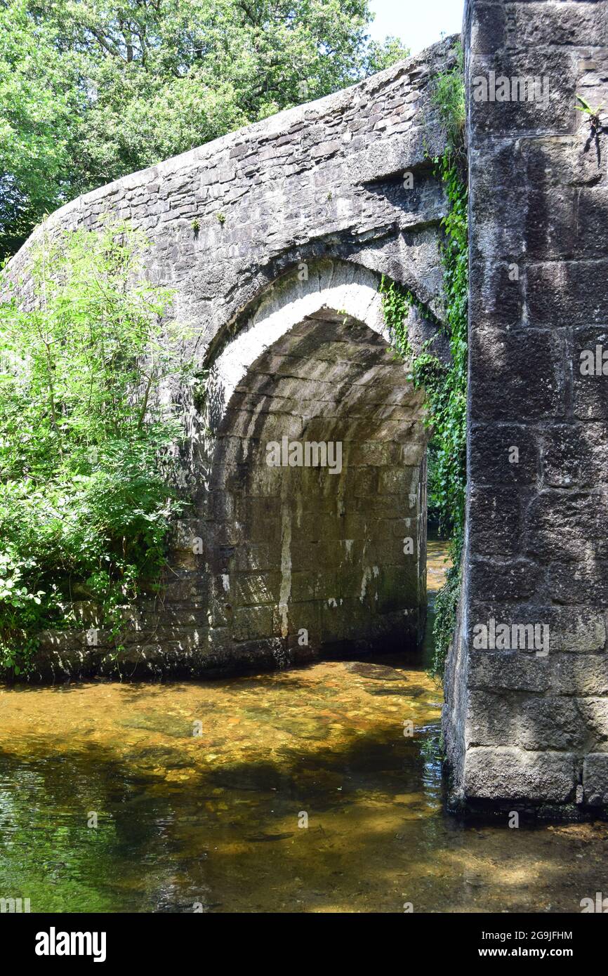 Respryn bridge river fowey hi-res stock photography and images - Alamy