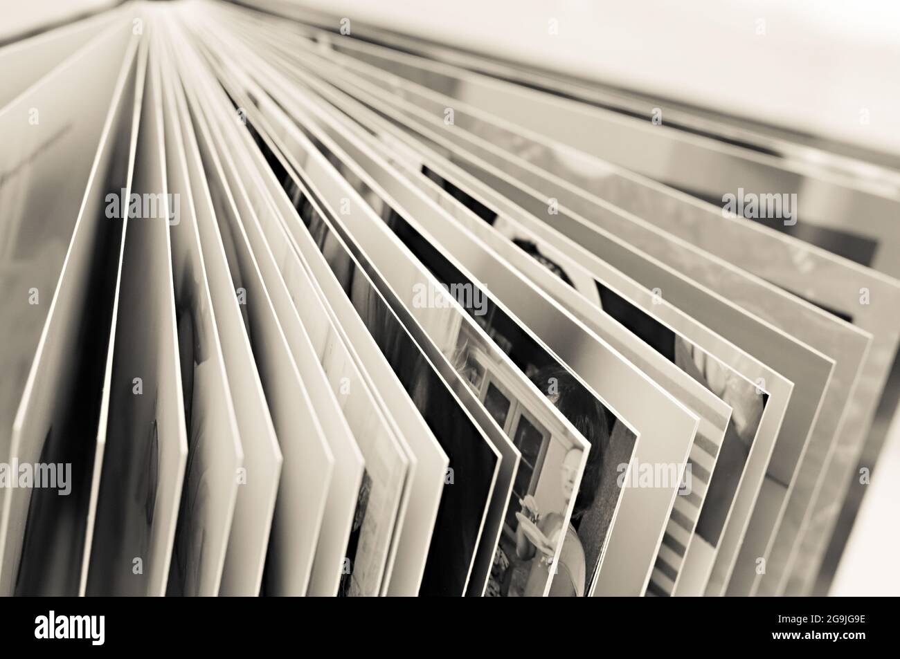 Open book. Sepia photo Stock Photo - Alamy