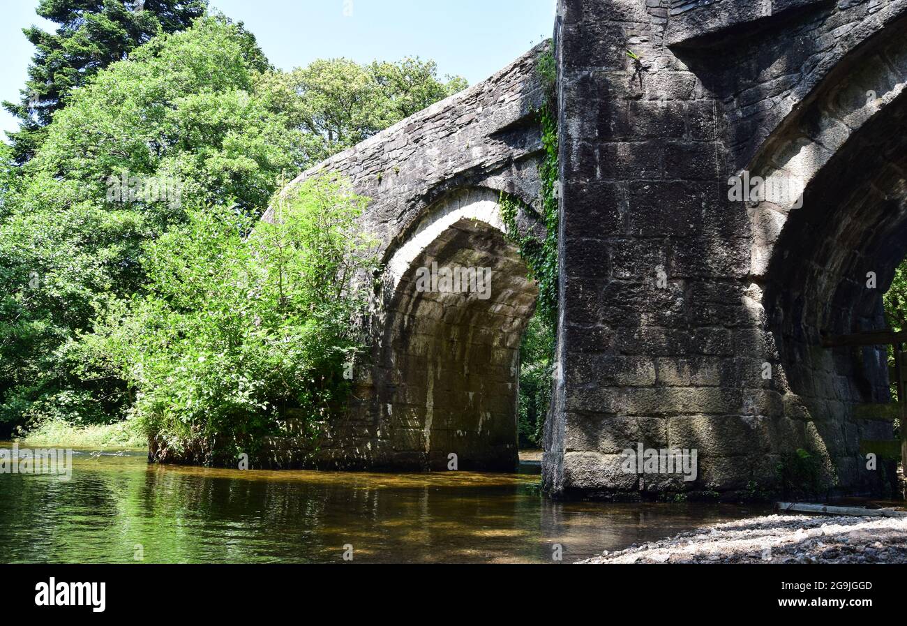 Respryn bridge river fowey hi-res stock photography and images - Alamy