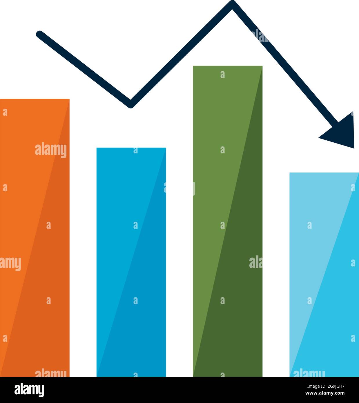 infographic and analysis bars chart Stock Vector Image & Art - Alamy