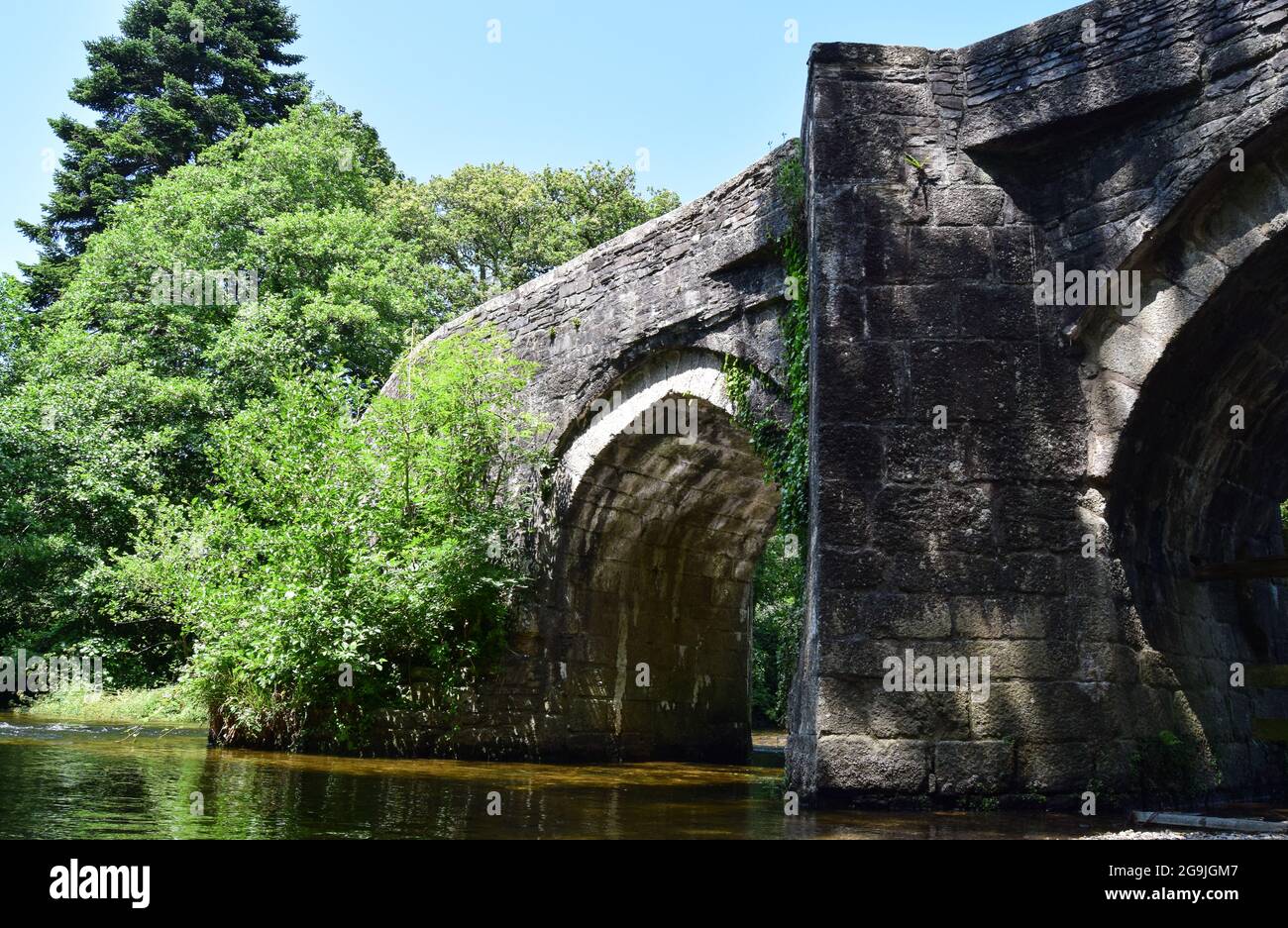 Respryn bridge river fowey hi-res stock photography and images - Alamy