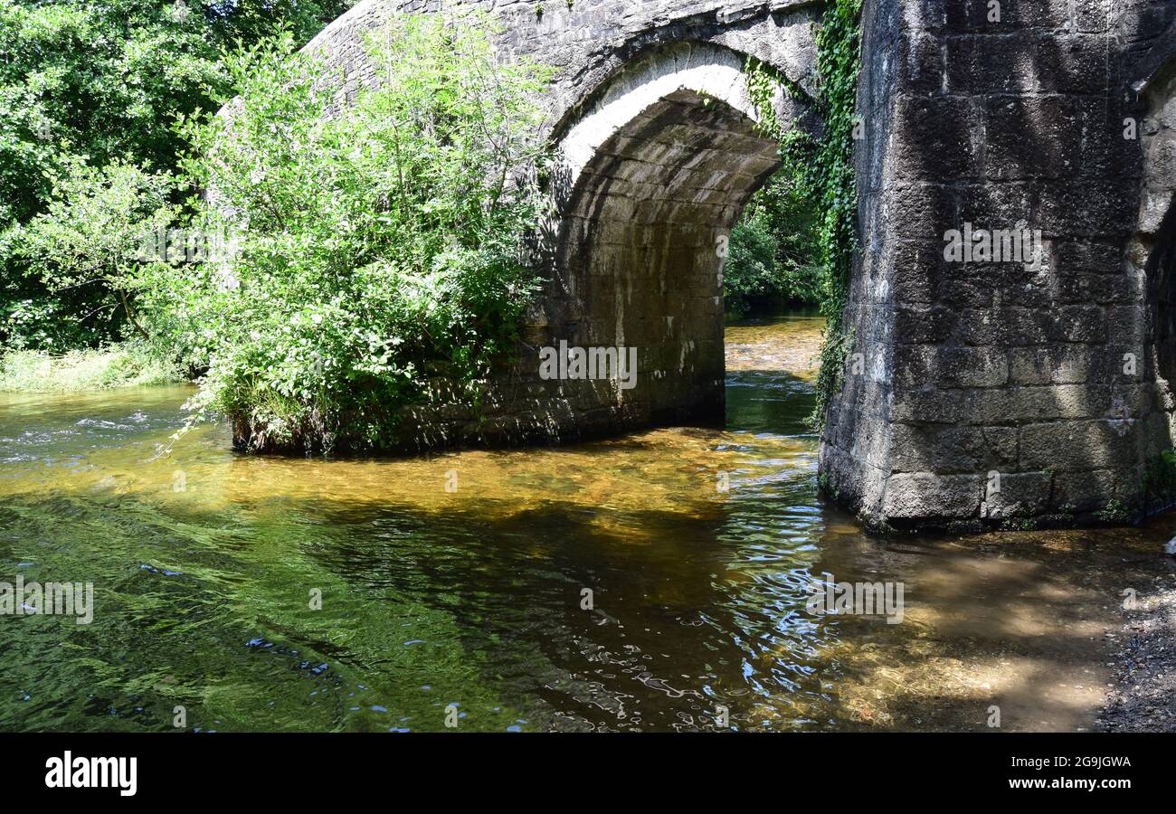 Respryn bridge river fowey hi-res stock photography and images - Alamy