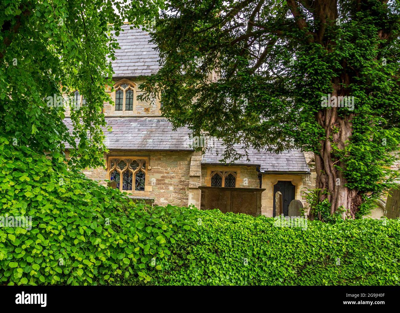Church of St Michael & All Angels in Claverdon, Warwickshire Stock ...