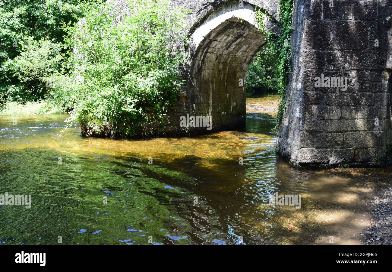 Respryn bridge river fowey hi-res stock photography and images - Alamy