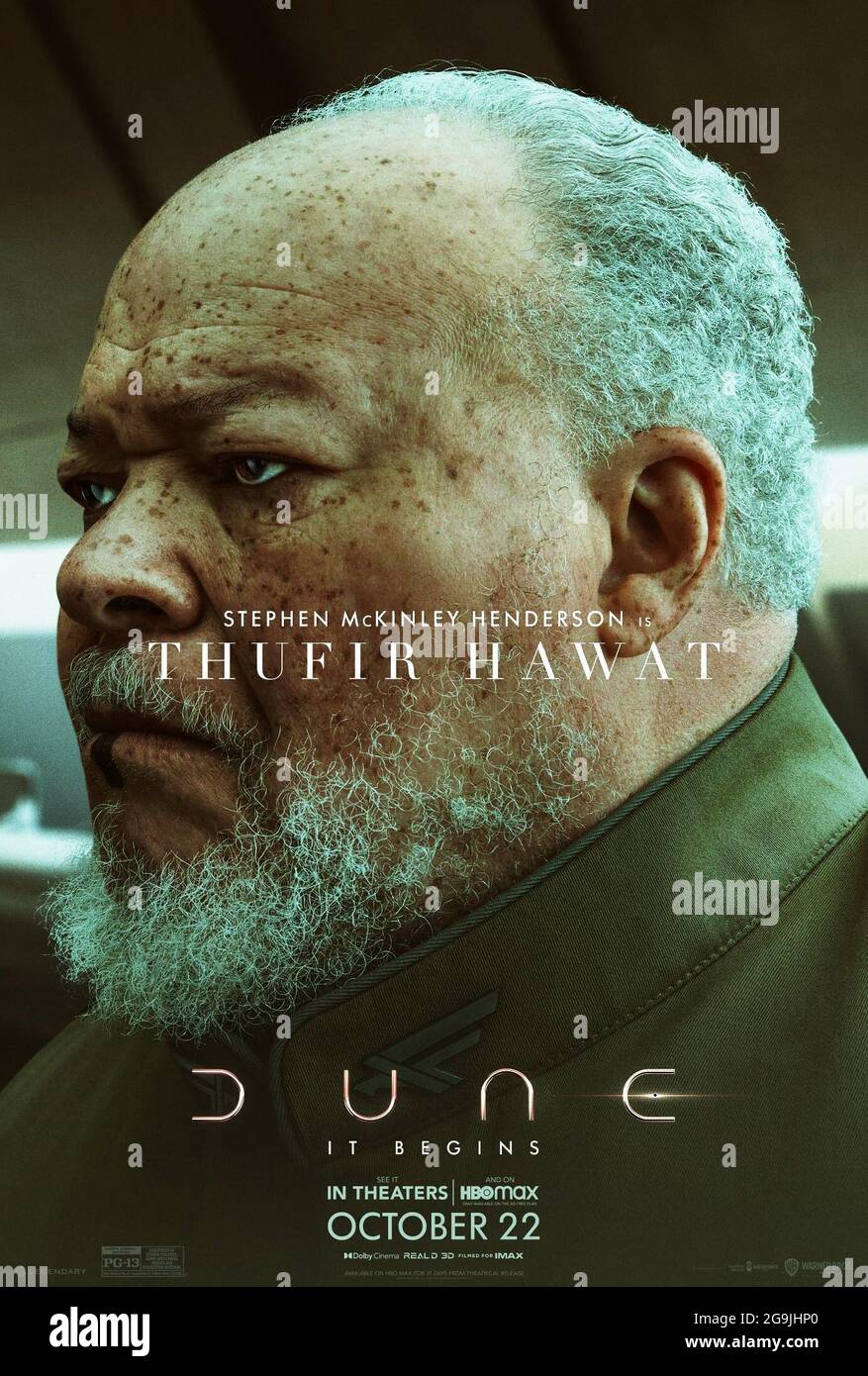 DUNE, US character poster, Stephen McKinley Henderson, 2021. © Warner ...