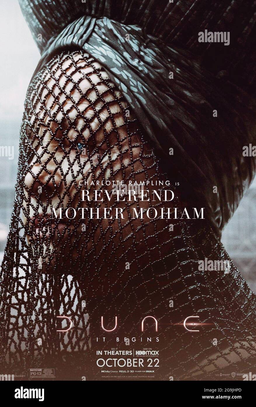 DUNE, US character poster, Charlotte Rampling, 2021. © Warner Bros ...