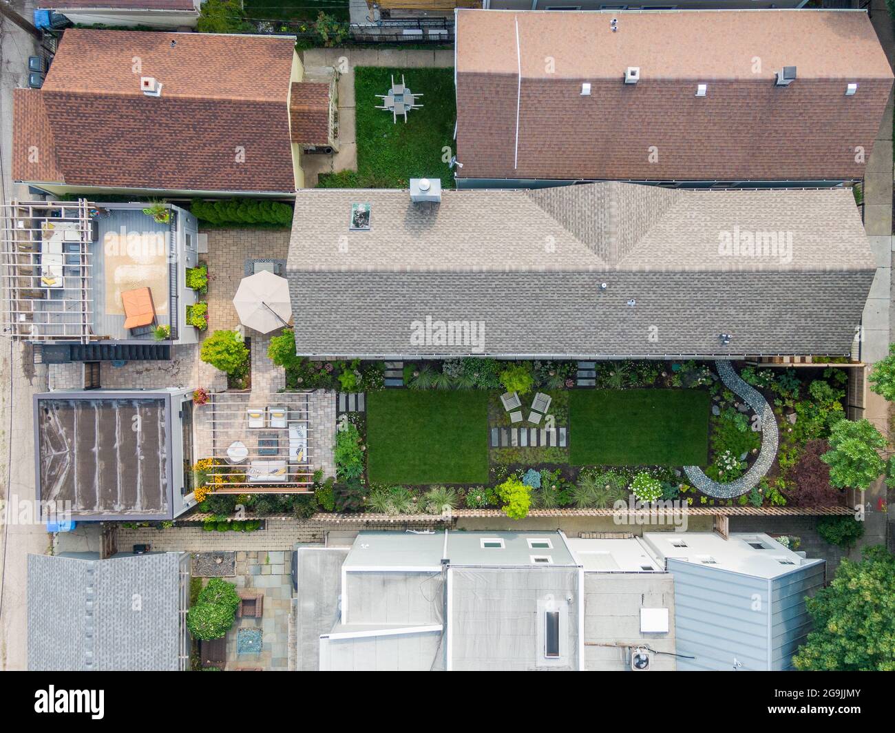 Residential - Exterior Space Stock Photo - Alamy