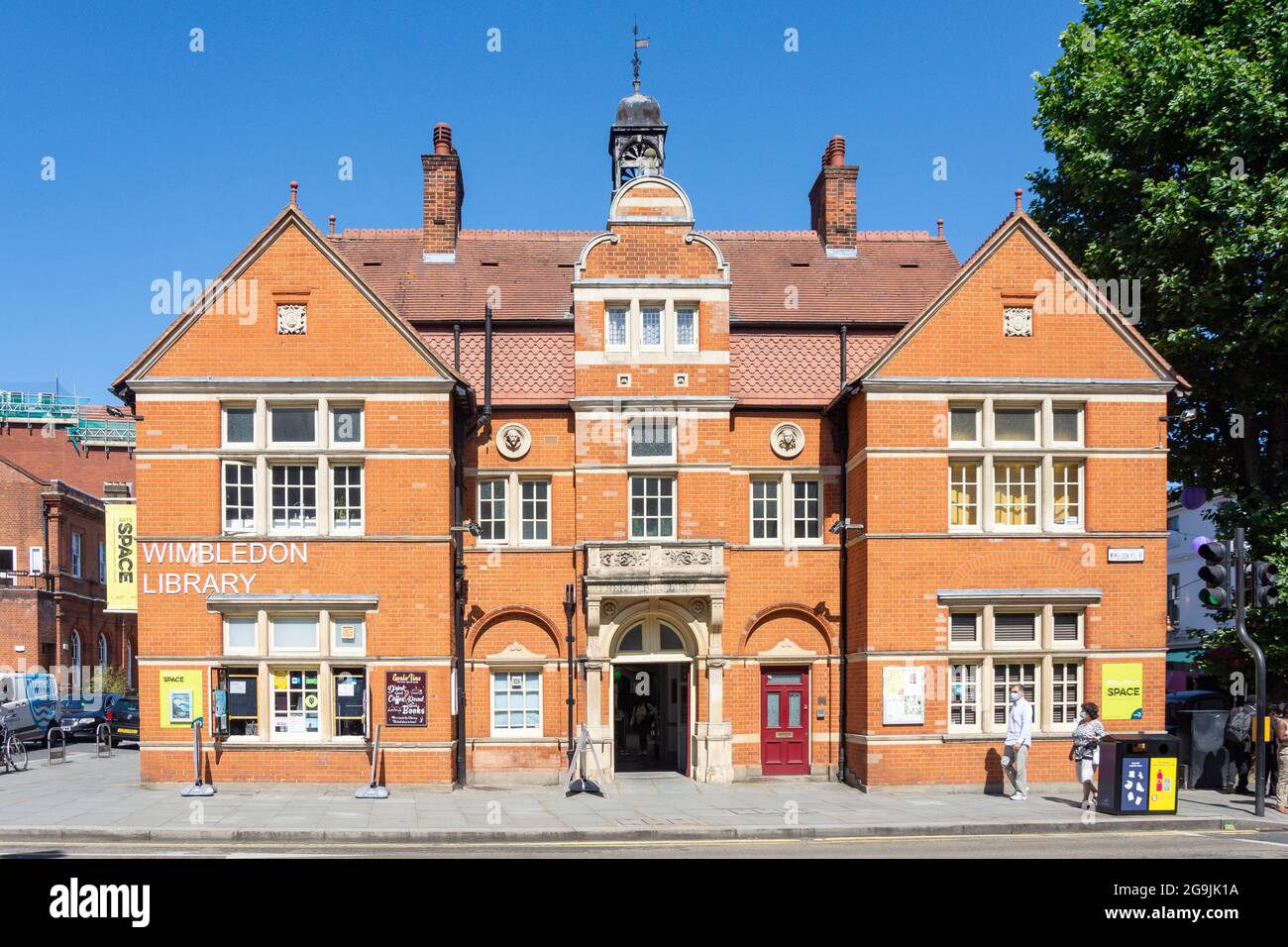 Wimbledon library wimbledon hill road london borough of merton p hi-res ...