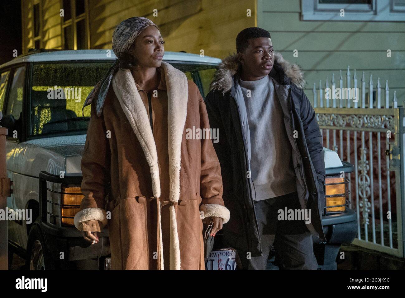 POWER BOOK III: RAISING KANAN, from left: Patina Miller, Mekai Curtis ...