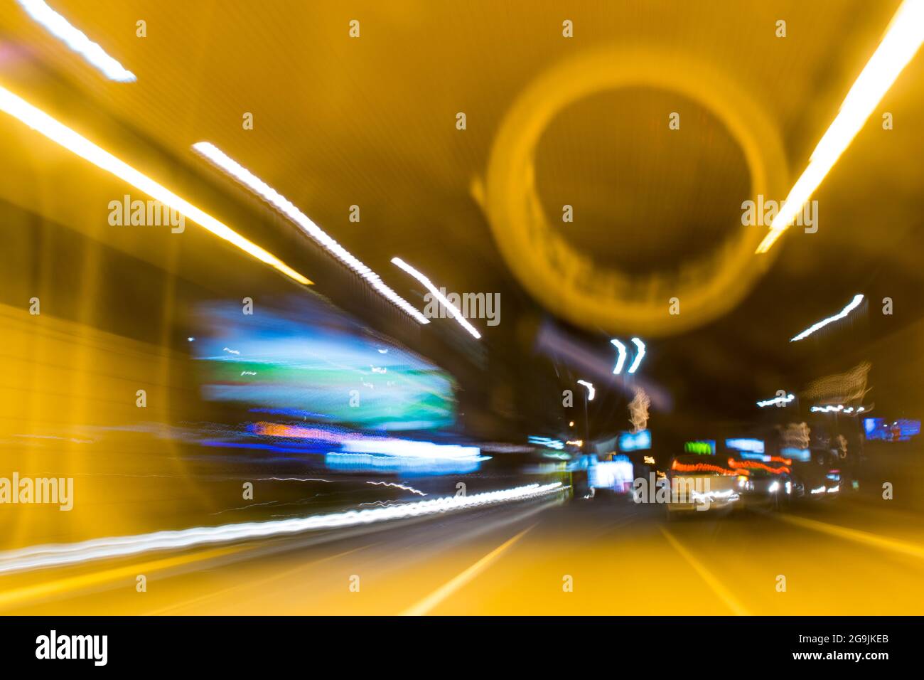 Time lapse car driving through hi-res stock photography and images - Alamy