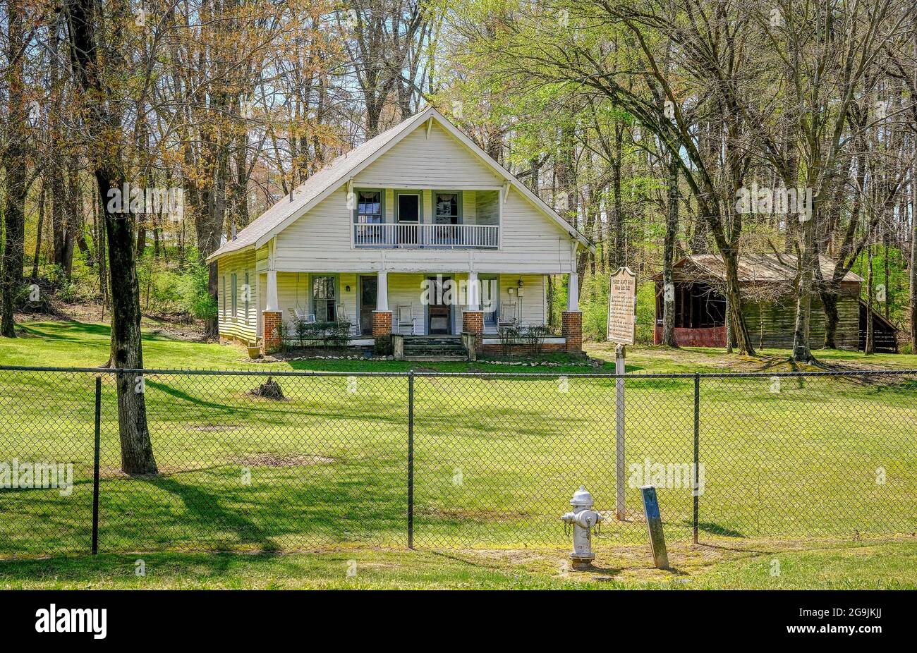 Historic Fowler House Stock Photo - Alamy