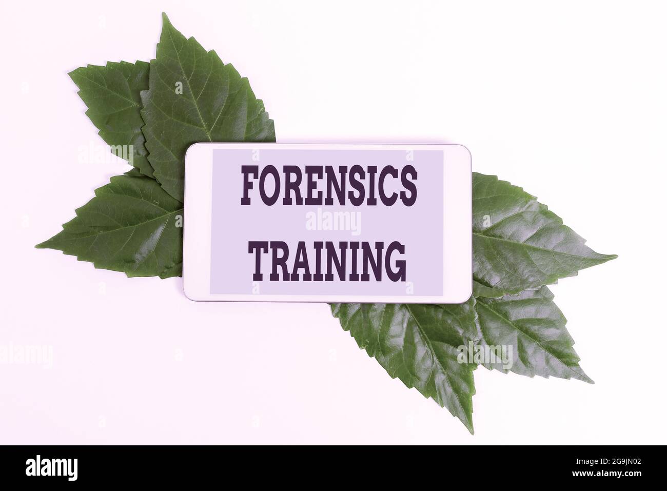 Text caption presenting Forensics Training. Word for scientific methods ...
